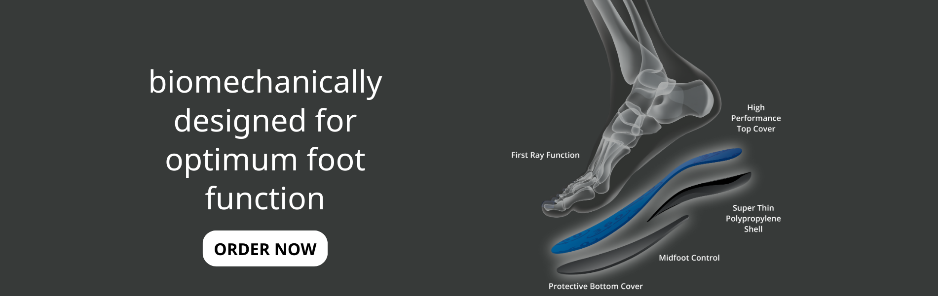 Control360 Biomechanical Foot Orthoses | Orthotics by Orthotech Laboratory